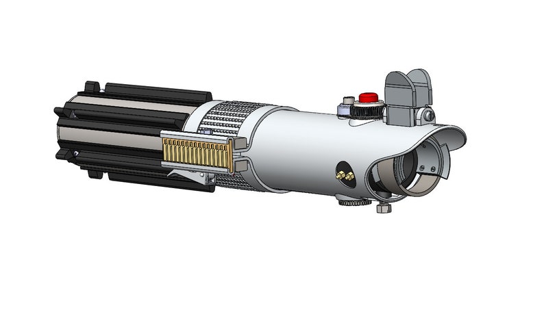 Graflex Lightsaber Proffieboard 3D MODEL FOR PRINT Stl. Chassis With ...