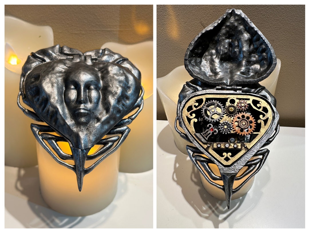 Davy Jones Music Box Necklace Pirates of the Caribbean - Etsy