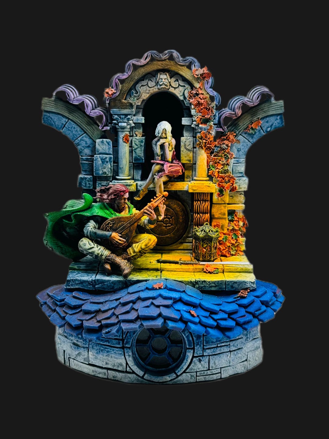 Kvothe and Auri. the Name of the Wind, the Kingkiller Chronicle 17cmx ...