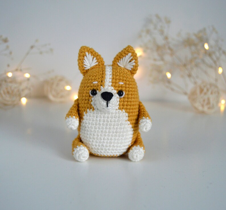 DIY PDF Crochet Amigurumi Pattern Corgi Dog - Etsy