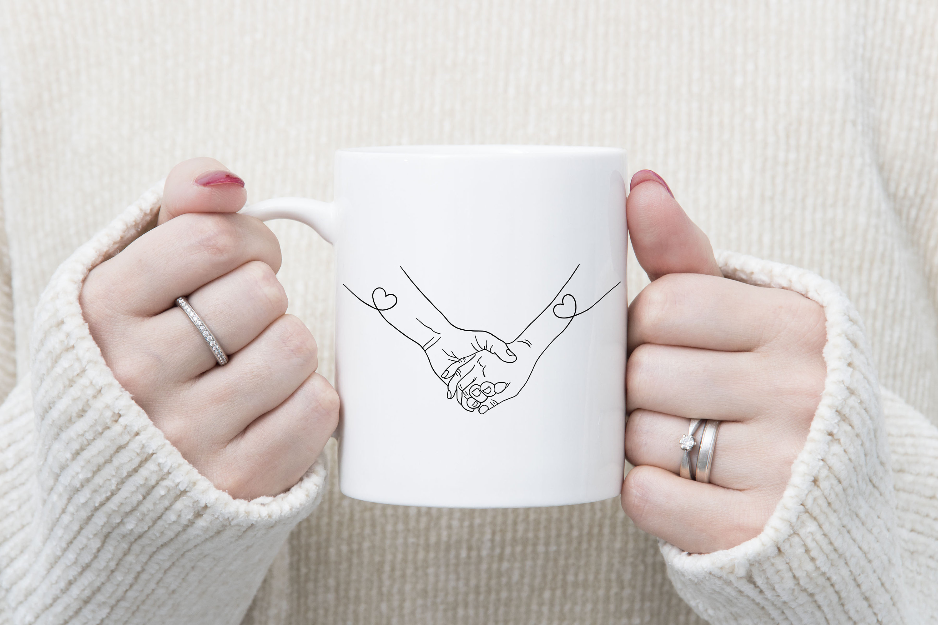 Couple Holding Hands SVG Bundle, Valentine SVG, SVG File for Cricut ...
