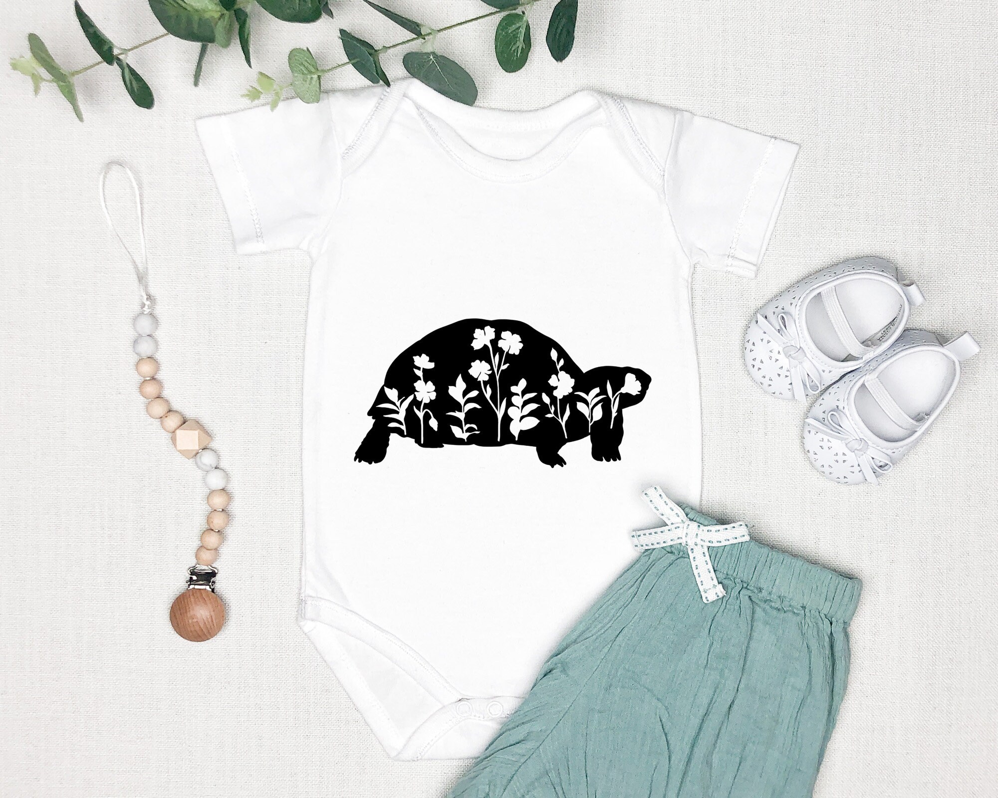 Floral Turtle SVG, Flower Turtle PNG, Cutting File, Turtle Svg Cricut ...