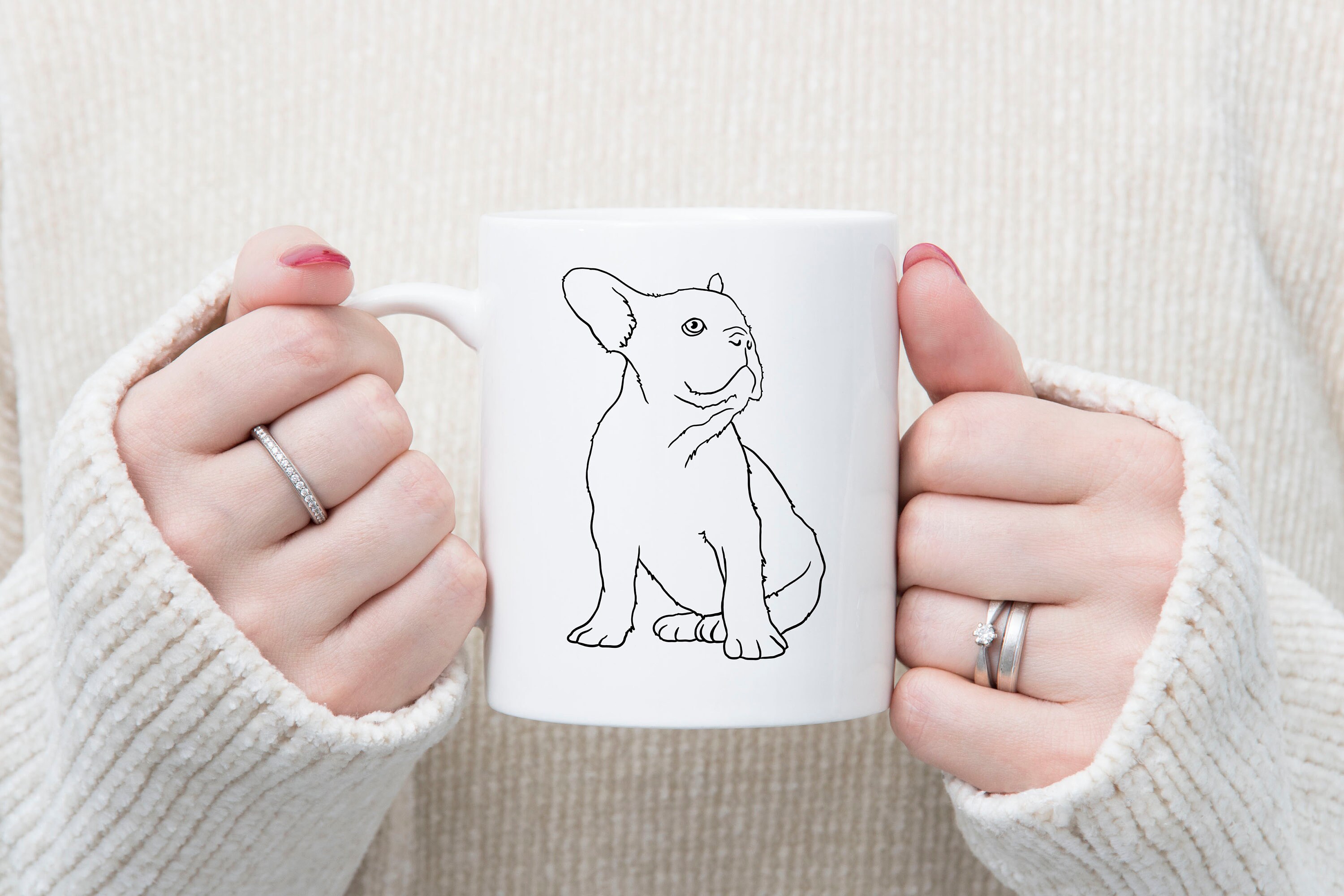 Dog Line Drawing SVG Bundle, Cute Dog Svgs, Floral Dog SVG Files for ...