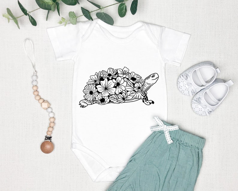 Floral Turtle SVG Flower Turtle PNG Cutting File Turtle Svg - Etsy