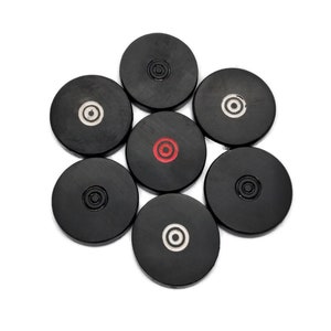 Professional Kendu Wood Carrom Coins Set of 24 Pcs - Etsy