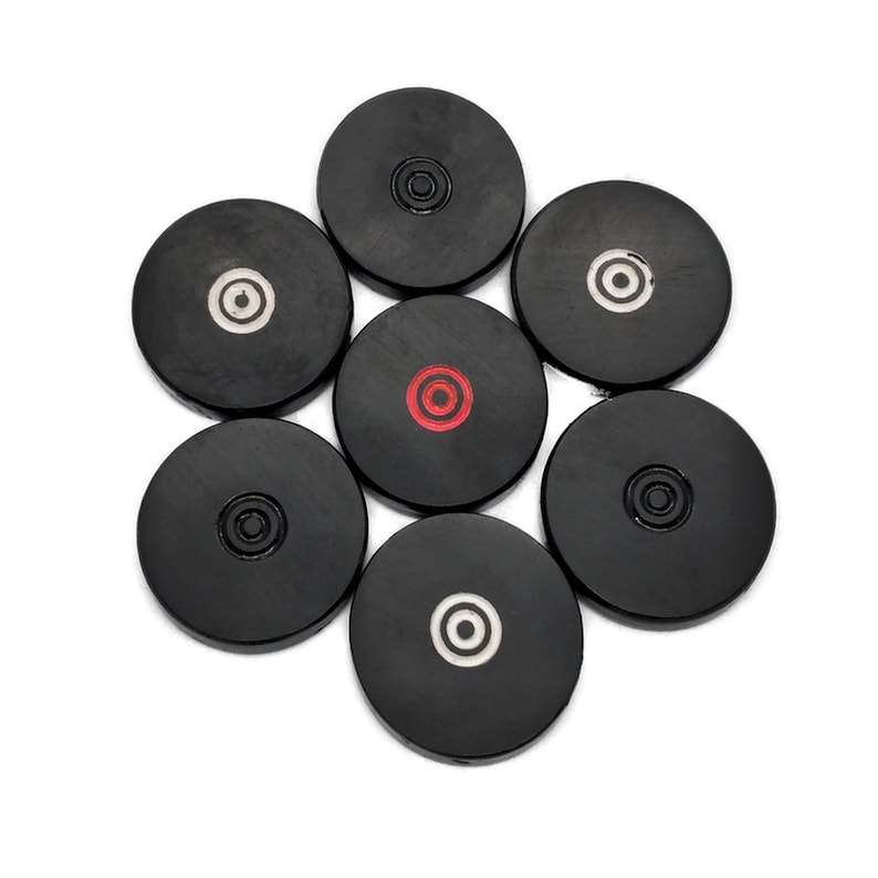 Professional Kendu Wood Carrom Coins Set of 24 Pcs - Etsy