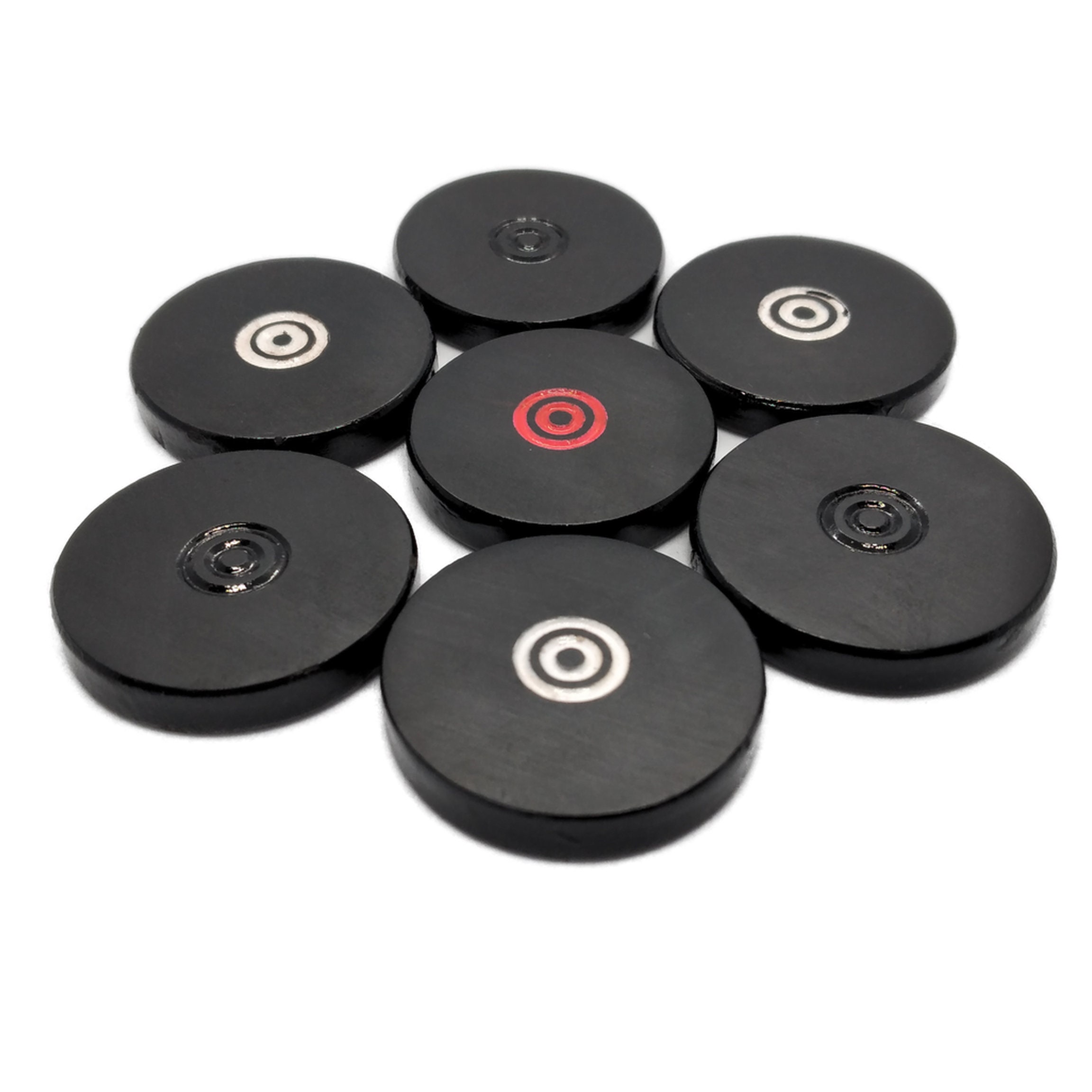 Professional Kendu Wood Carrom Coins Set of 24 Pcs - Etsy