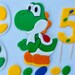 Yoshi Cake Topper Yoshi Birthday Cake Decorations Crafted World, Edible ...