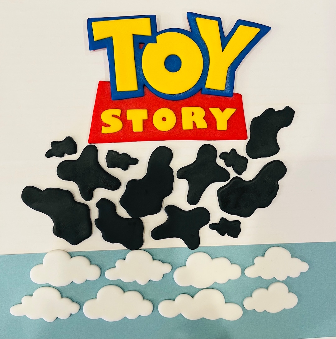 Toy Story Cake Topper, Toy Story Birthday Cake Decor Edible Fondant - Etsy