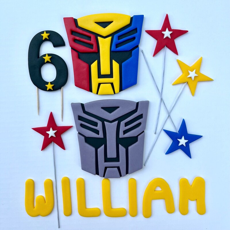 Transformers Toppers - Etsy