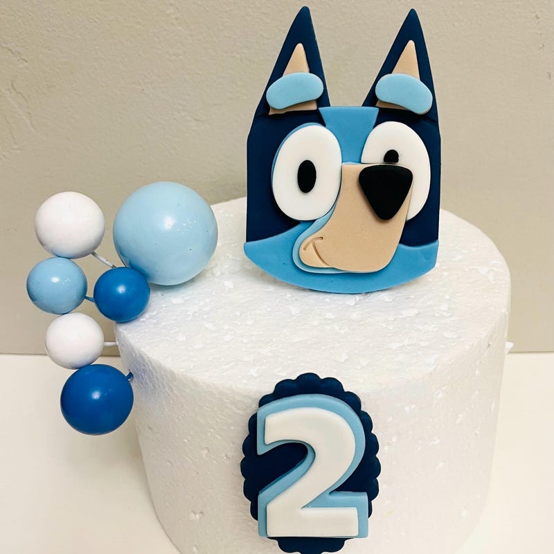 Bluey Cake Topper - Etsy