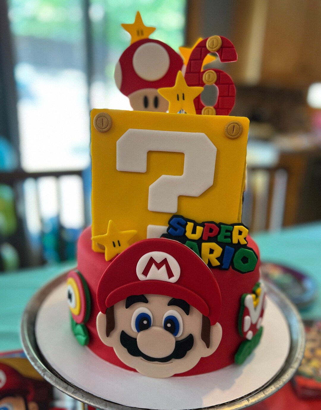 Super Mario Cake Topper Super Mario Birthday Cake Super Mario - Etsy