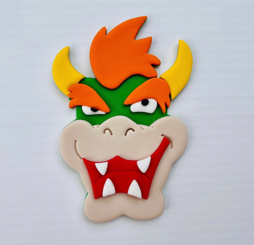 Bowser Cake Topper, Bowser Birthday Cake, Bowser Birthday Cake ...
