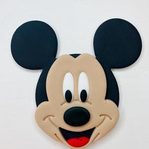Mickey Mouse Cake Topper, Mickey Mouse Cake Decorations, Edible Fondant ...