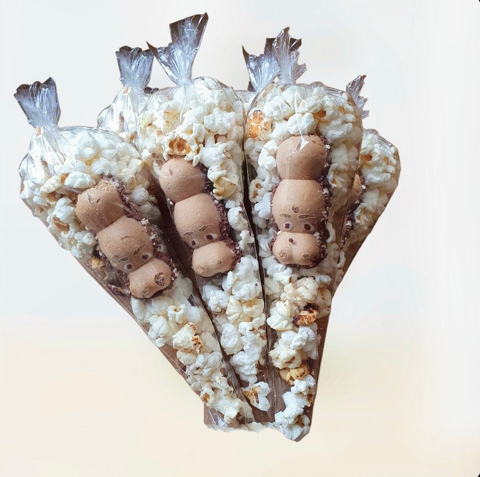 Happy Hippo Popcorn Cones Kinder Cones Kinder Popcorn - Etsy