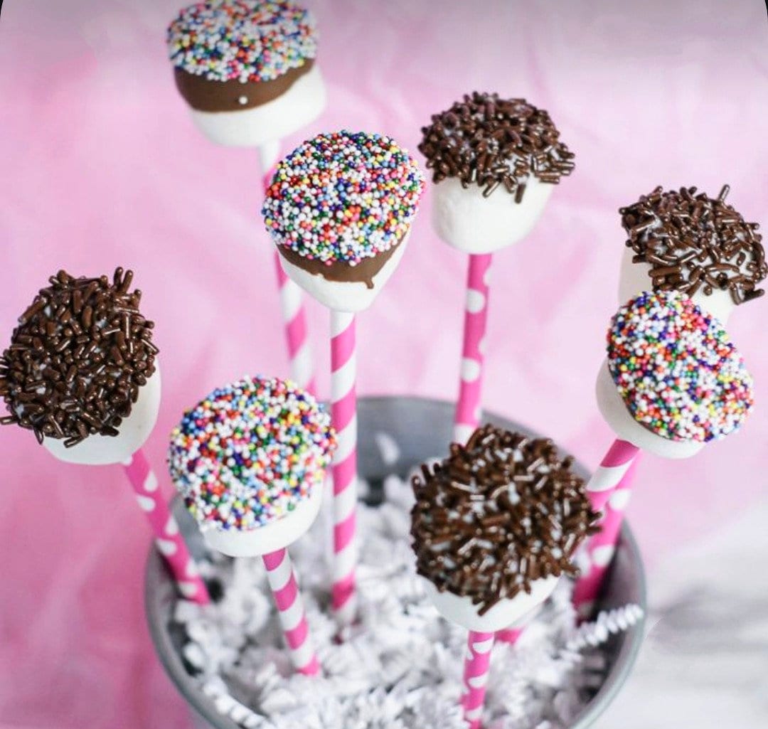 Marshmallow Pops 5 Pack Chocolate Marshmallow Sticks - Etsy