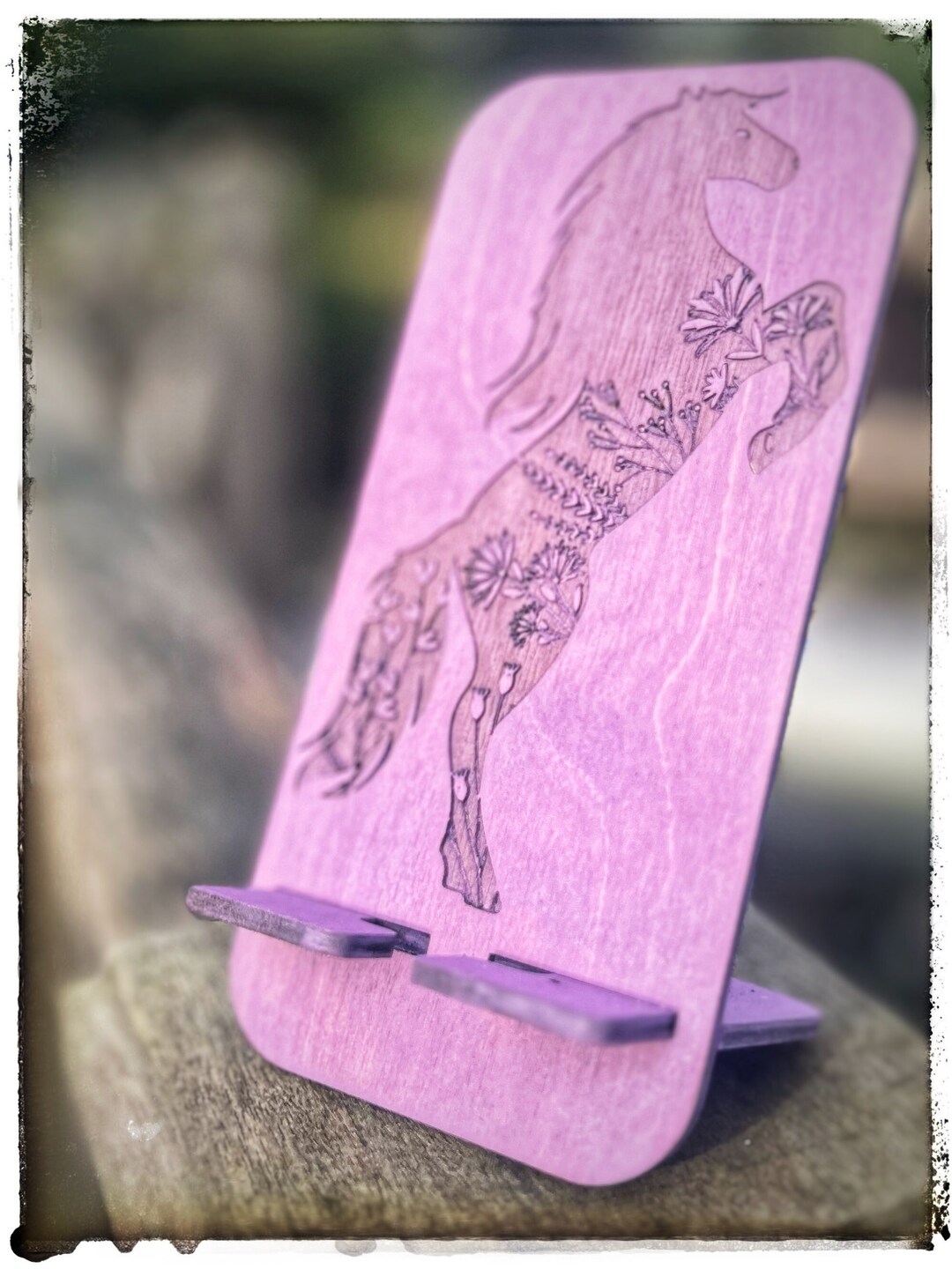 Children's Phone Stand, Kids Tablet Stand, Flatpack, Unique HORSE ...