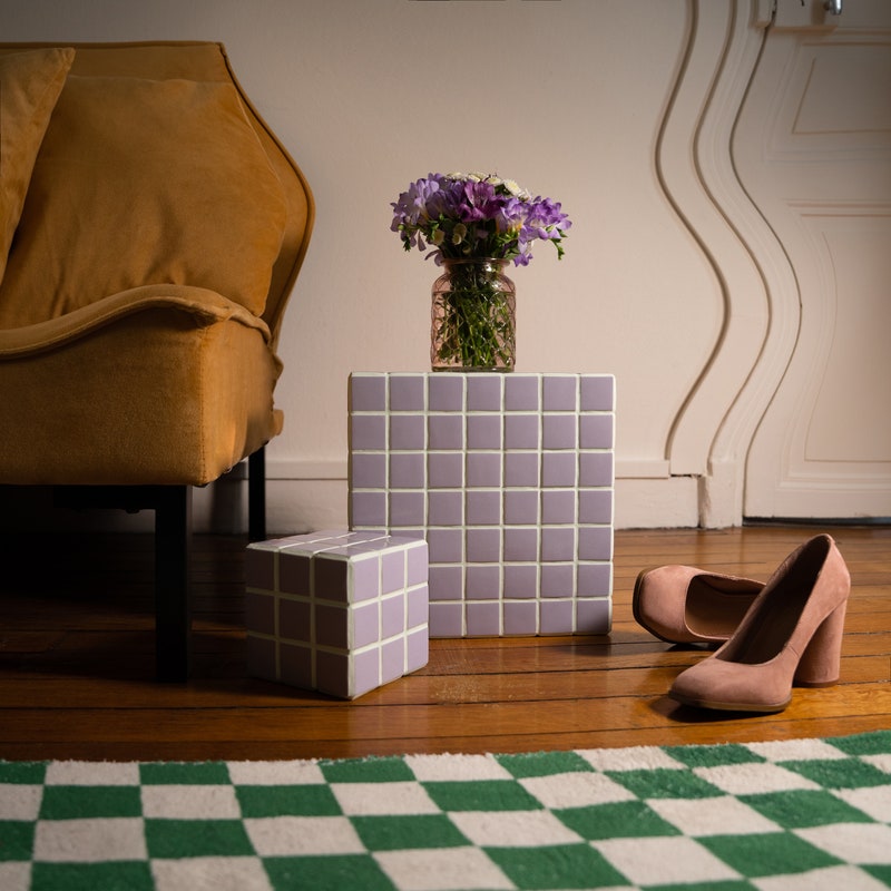 Tiled Cube - Etsy