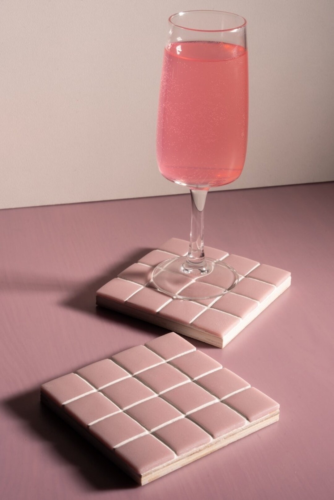 Tiled Coasters - Set of 2 / Tile Coaster - Etsy