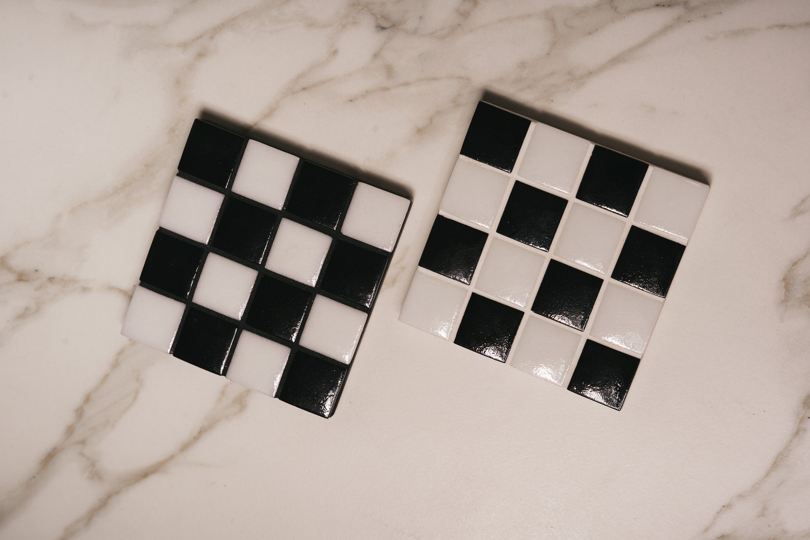 Tiled Coaster Set of 2 / Tile Coaster - Etsy