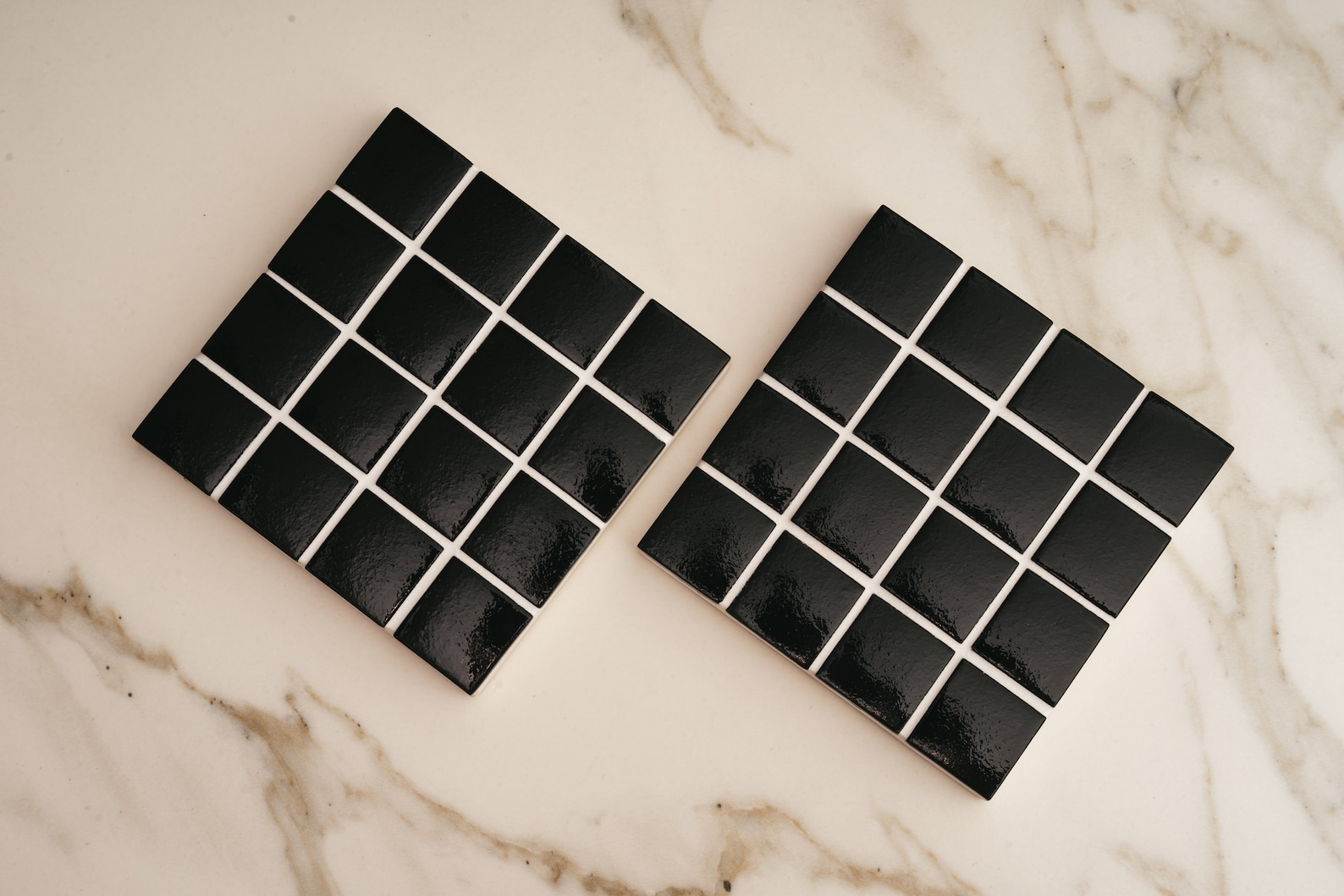 Tiled Coaster Set of 2 / Tile Coaster - Etsy