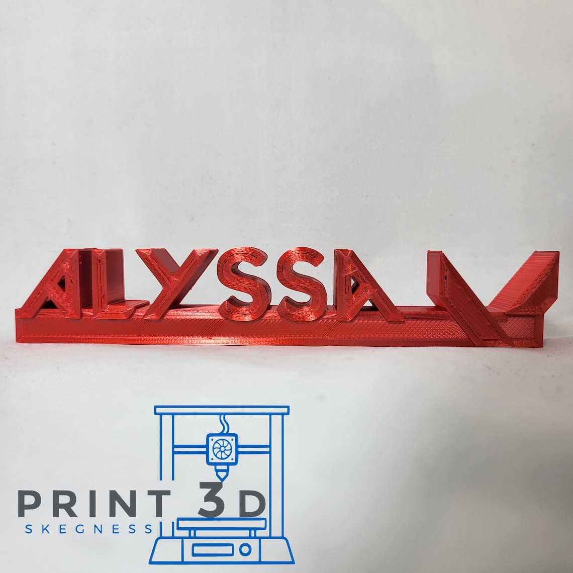 Valorant Video Game Inspired Personalised Name Ornament 3D Printed Name ...