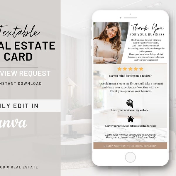 Review Request Card - Etsy