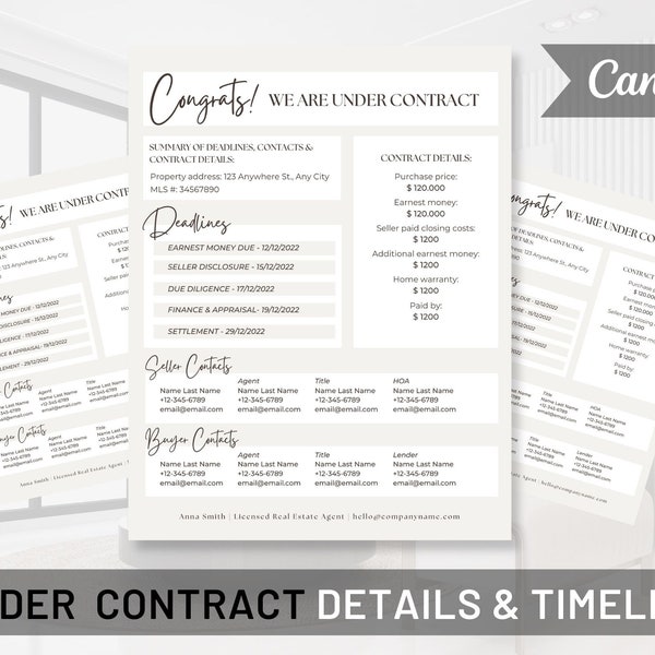 Buyer Post Closing Checklist Template - Etsy