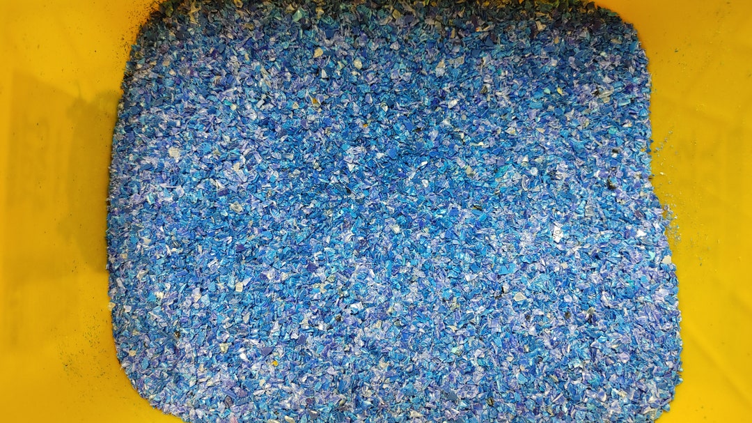 1kg Finely Shredded Recycled Plastic HDPE-PP-PS - Etsy