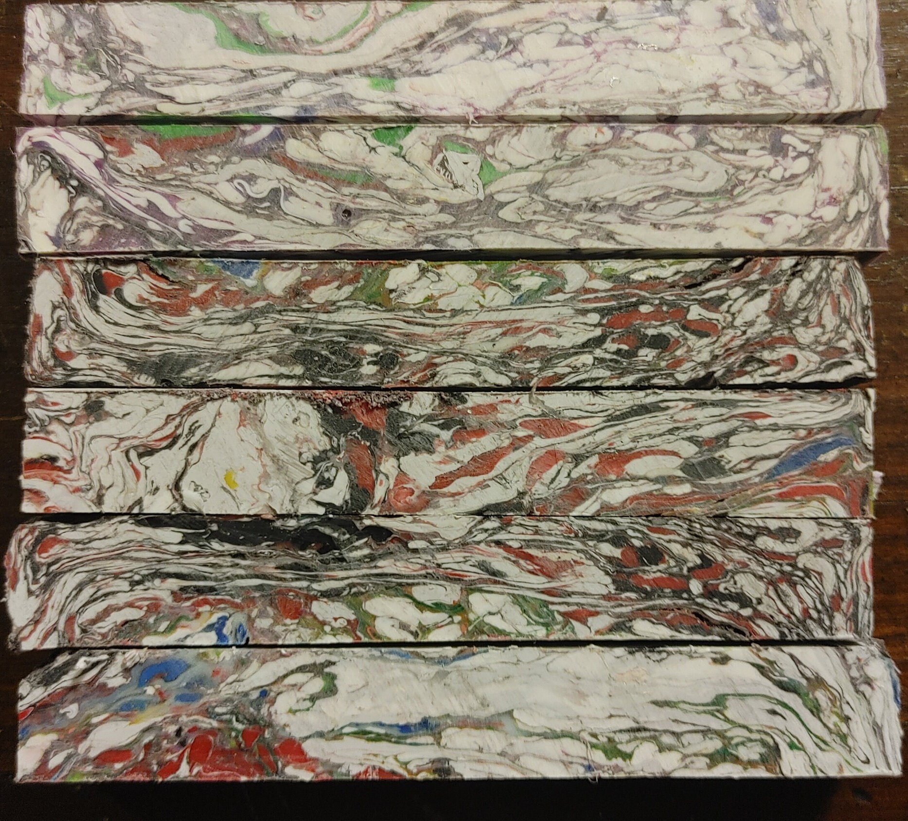 Recycled HDPE Composite Pen Turning Blanks - Etsy