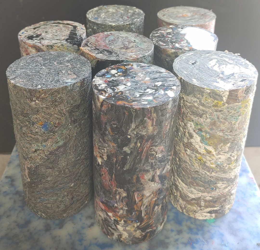 Recycled Composite Plastic Cylindrical Blanks for Turning/carving/cnc ...