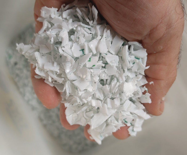 1kg Shredded Recycled Plastic High Density Polyethylene HDPE, 2 - Etsy