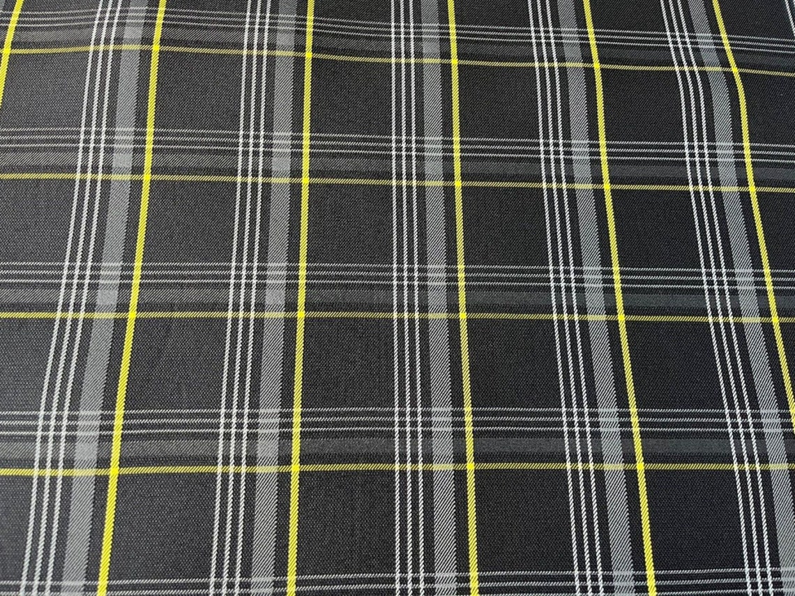 GTI Plaid Car Upholstery Fabric VW Golf MK7 3mm Foam 59" 150CM Car - Etsy