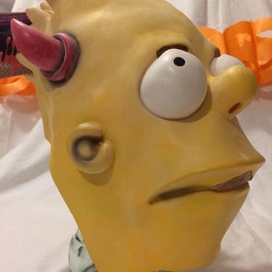 Bart Simpson Devil Monster Mask/halloween - Etsy