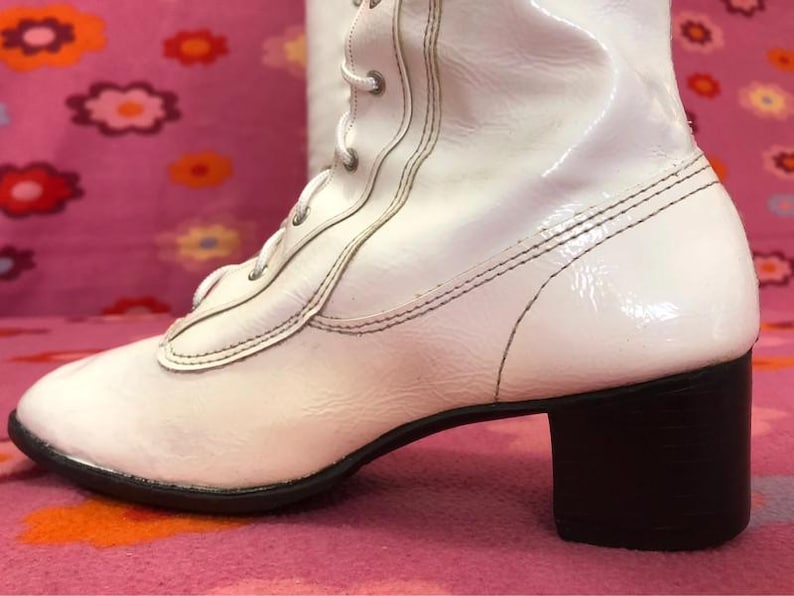 Vintage/original 60s, Go-go Boots in PVC, Groovy Style - Etsy