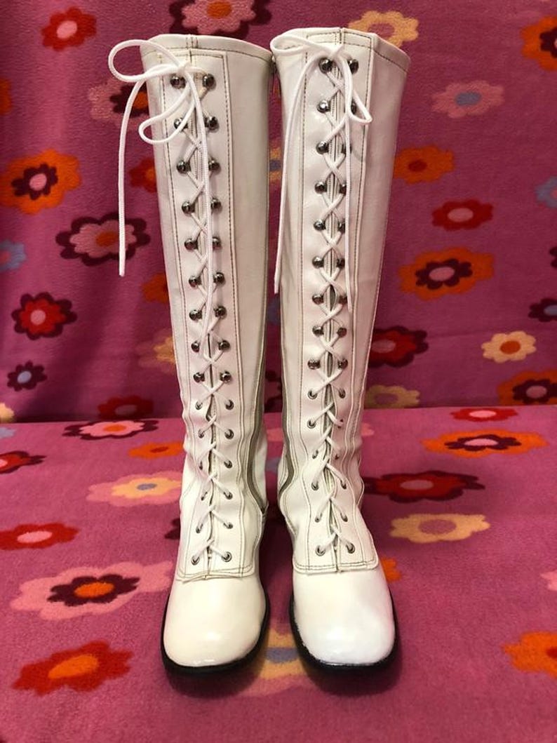 Vintage/original 60s, Go-go Boots in PVC, Groovy Style - Etsy