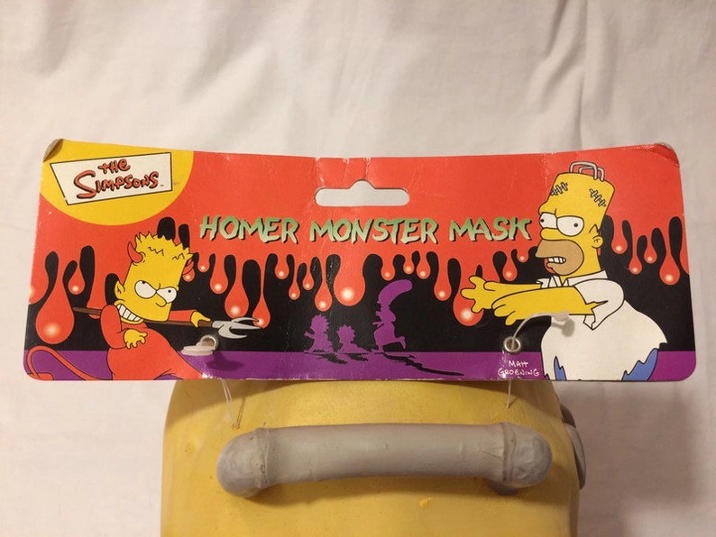Homer Simpson Frankenstein Monster Mask - Etsy