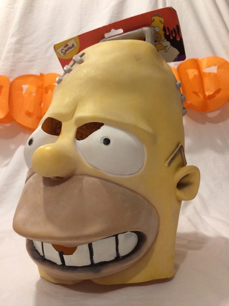Homer Simpson Frankenstein Monster Mask - Etsy