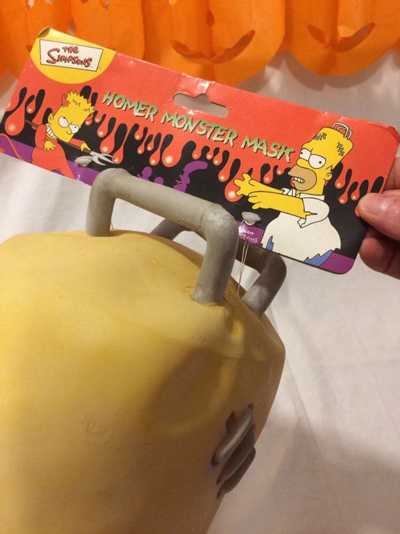 Homer Simpson Frankenstein Monster Mask - Etsy