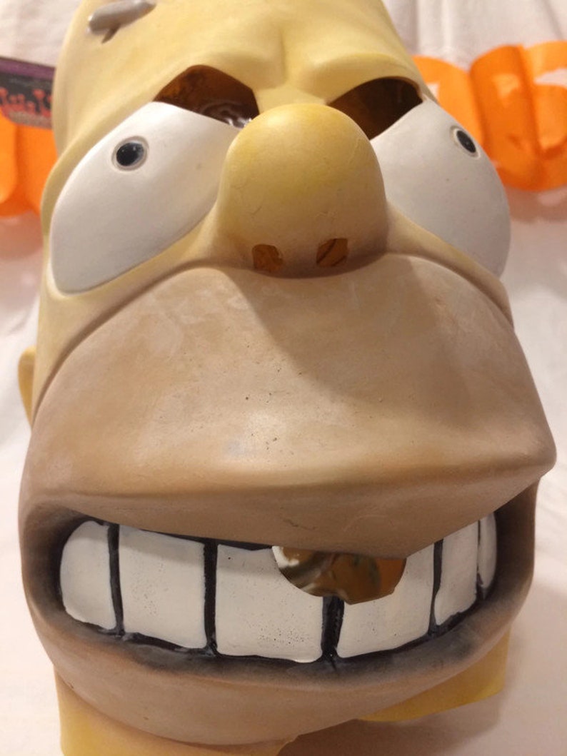 Homer Simpson Frankenstein Monster Mask - Etsy