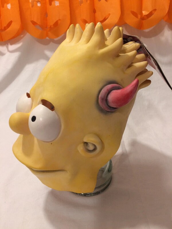 Bart Simpson Devil Monster Mask/halloween - Etsy