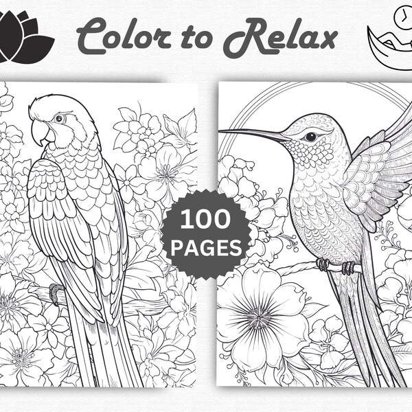 Adult Coloring - Etsy