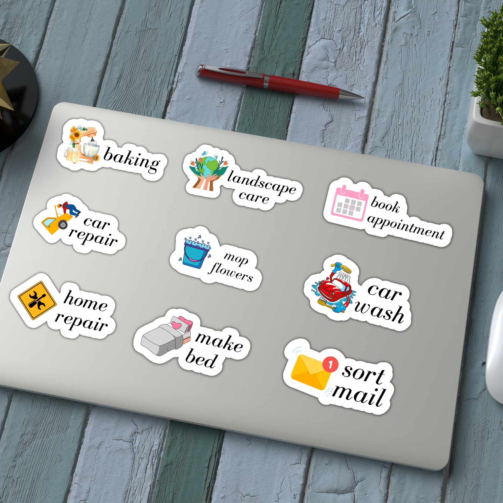 House Chore Goodnotes Stickers | Chore Digital Stickers| Home | House ...