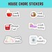 House Chore Goodnotes Stickers Chore Digital Stickers Home House Wife ...