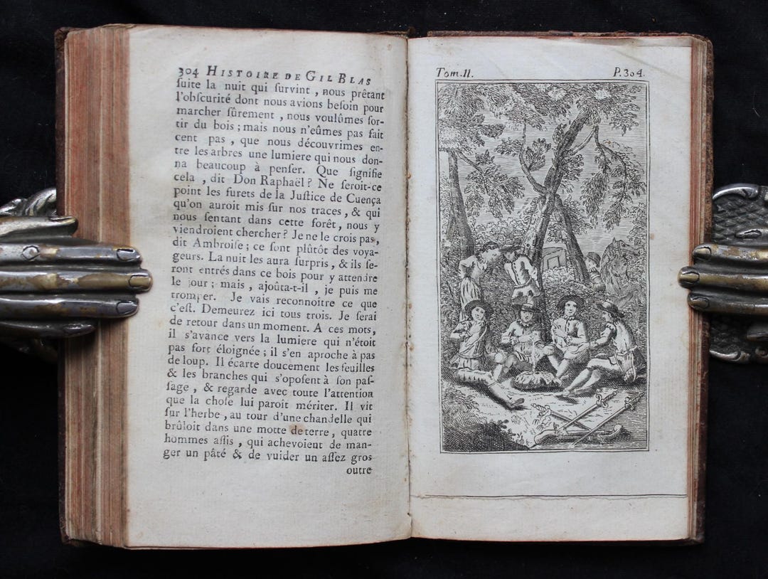 1757 RARE the Adventures of GIL BLAS of Santillane, Picaresque Novel by ...