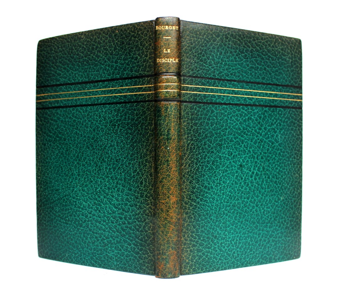 1930 RARE Paul Bourget the Disciple ("le Disciple") Novel French ...