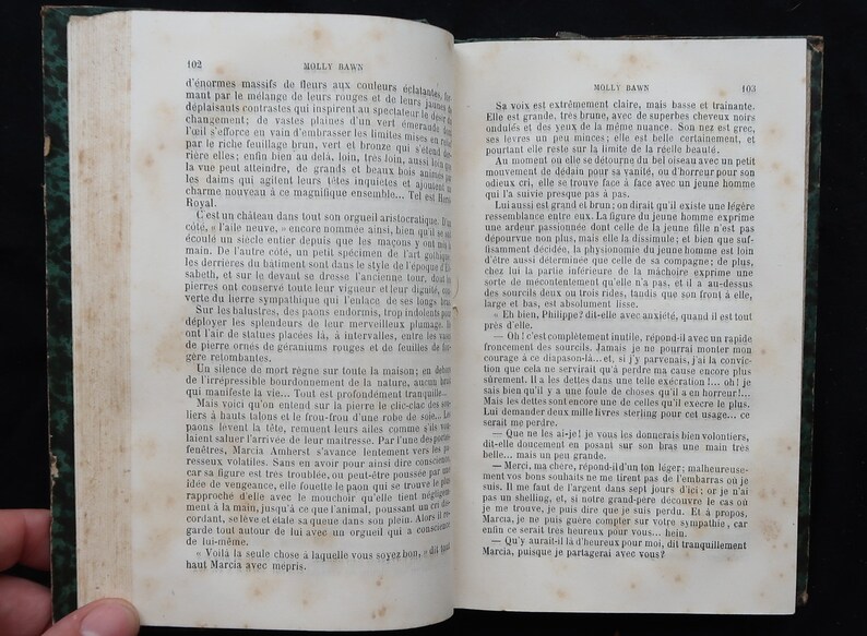 1882 RARE Antique Book Margaret Wolfe Molly Bawn Hungerford - Etsy