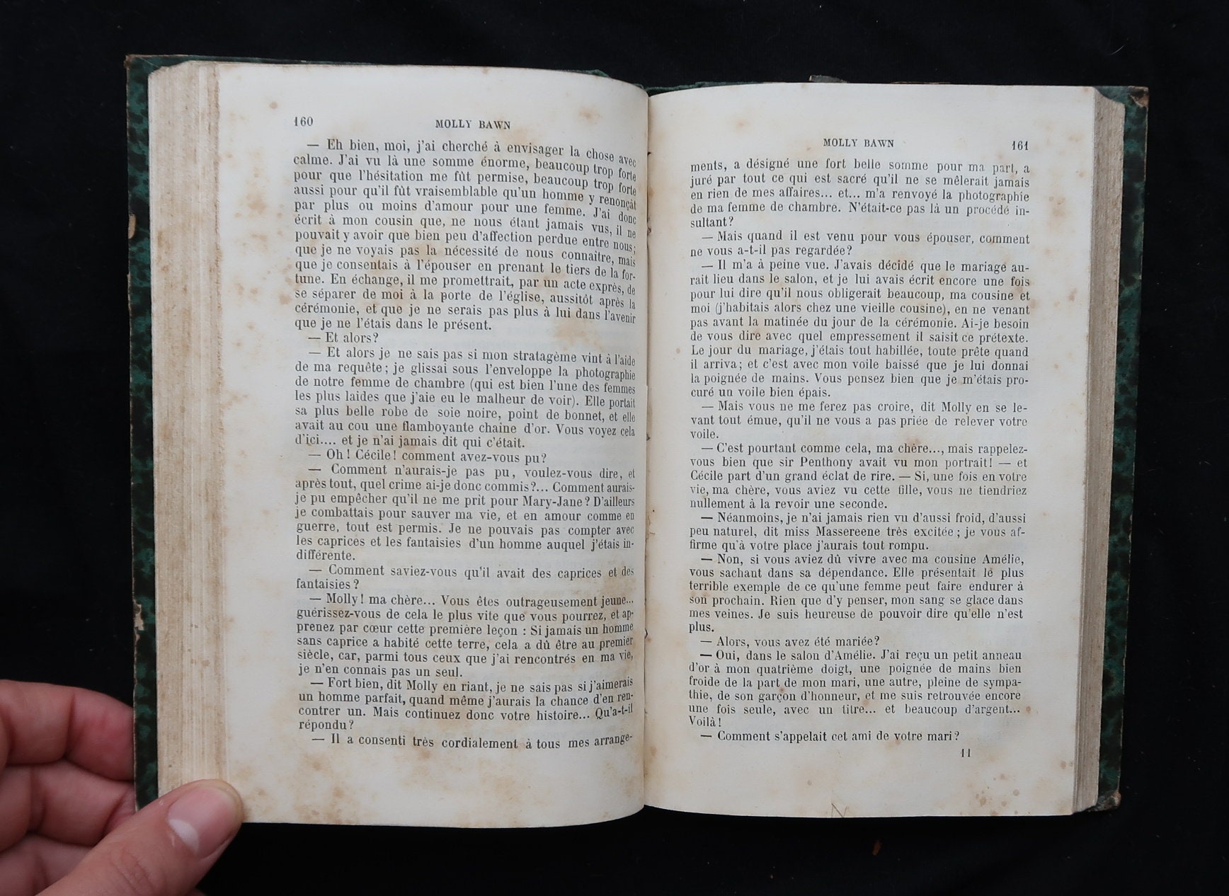 1882 RARE Antique Book Margaret Wolfe Molly Bawn Hungerford 1st French ...