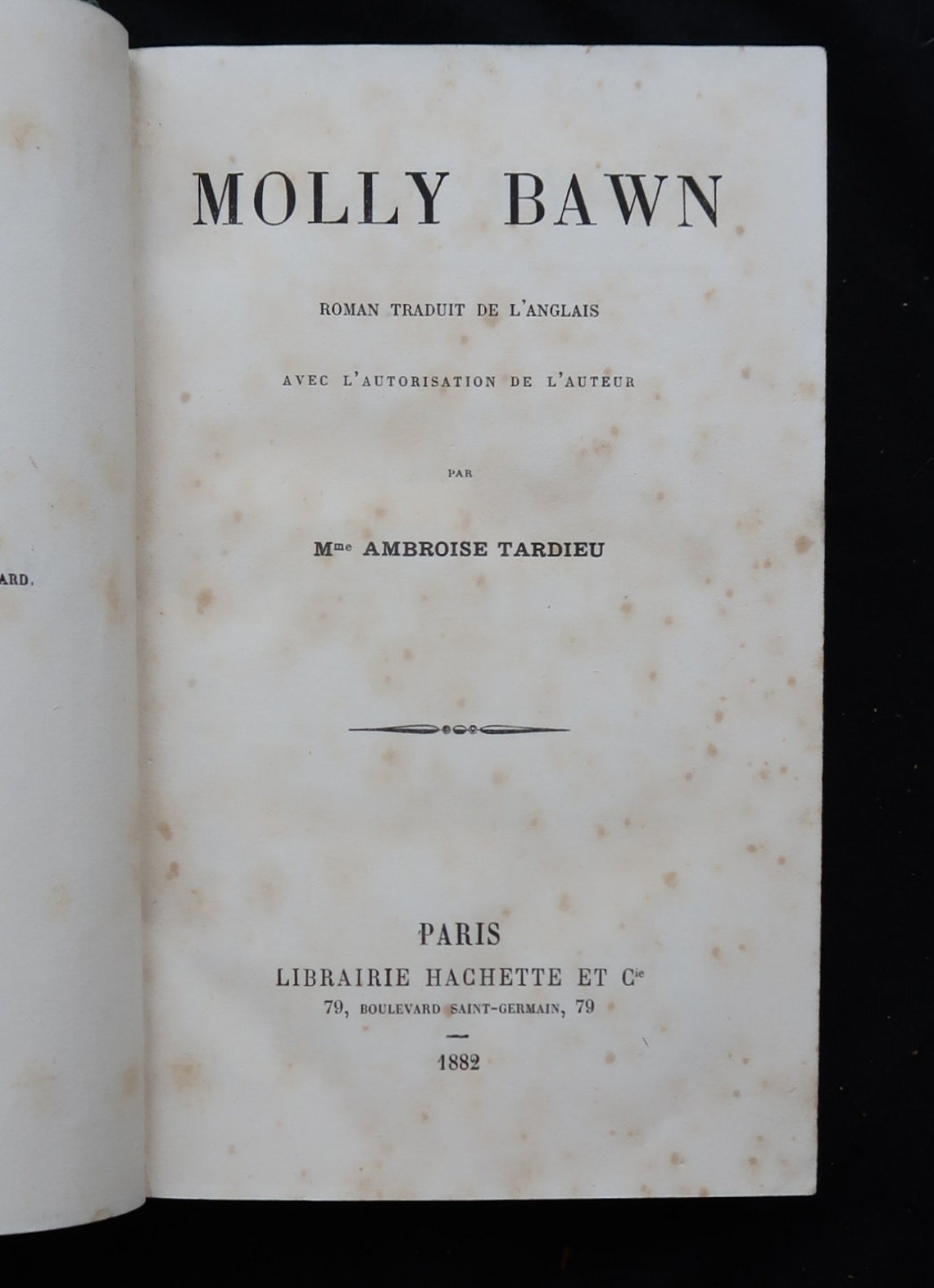1882 RARE Antique Book Margaret Wolfe Molly Bawn Hungerford - Etsy