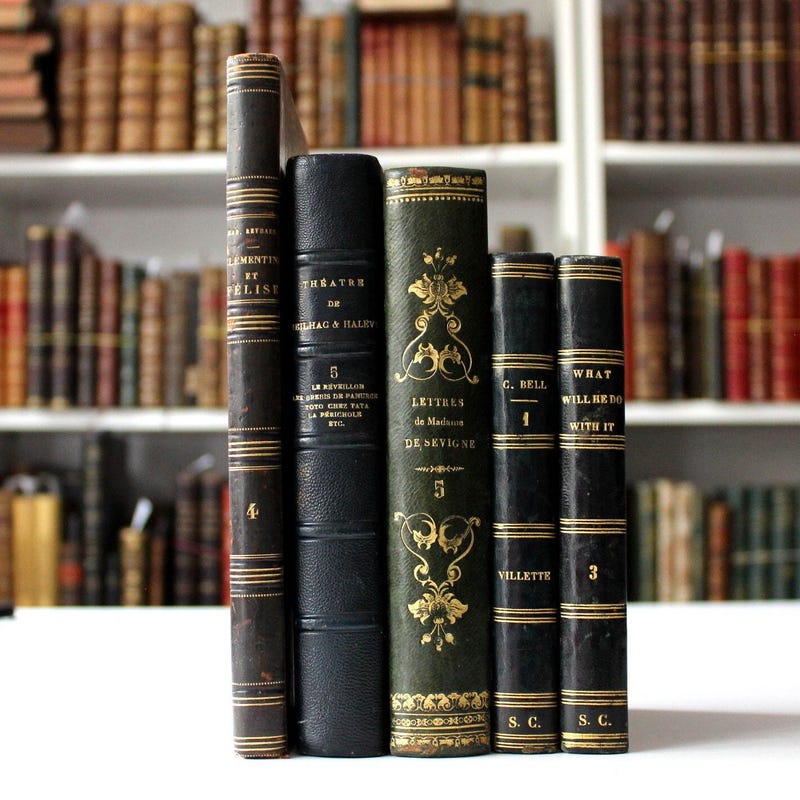 Antique Books - Etsy